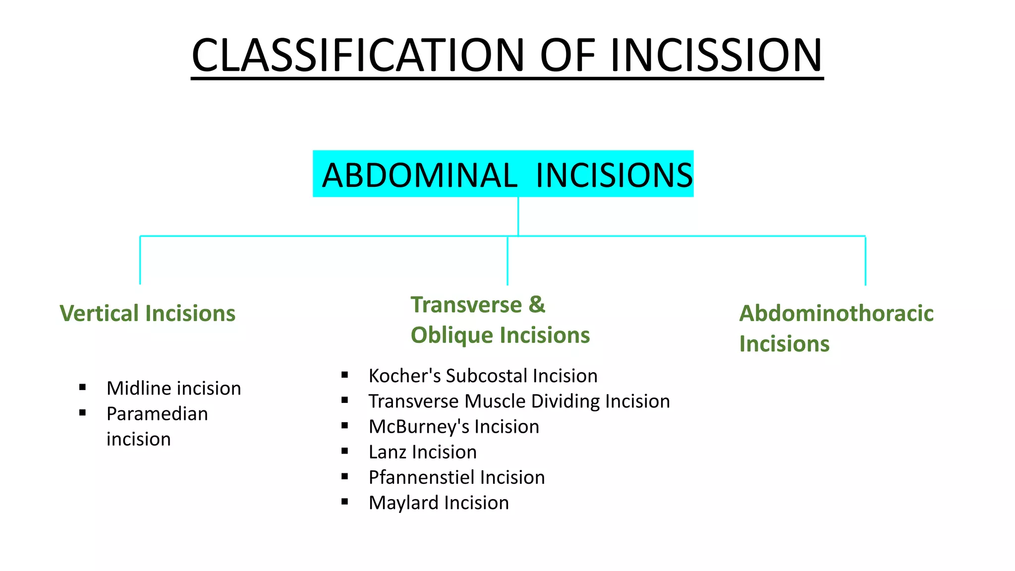 SURGICAL INCISIONS ON ABDOMINAL WALL | PPT