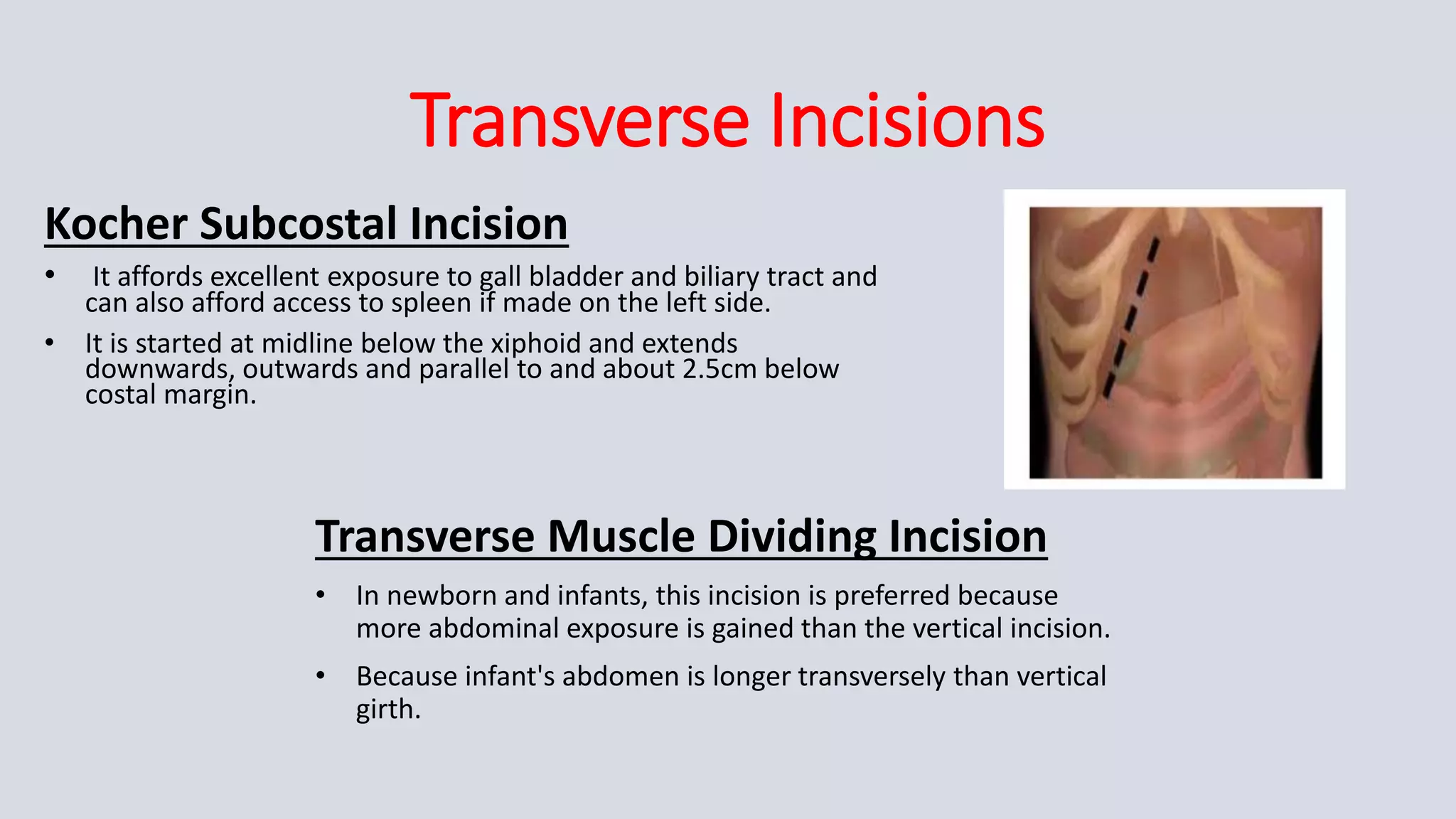 SURGICAL INCISIONS ON ABDOMINAL WALL | PPT