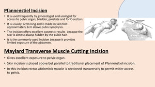 SURGICAL INCISIONS ON ABDOMINAL WALL | PDF