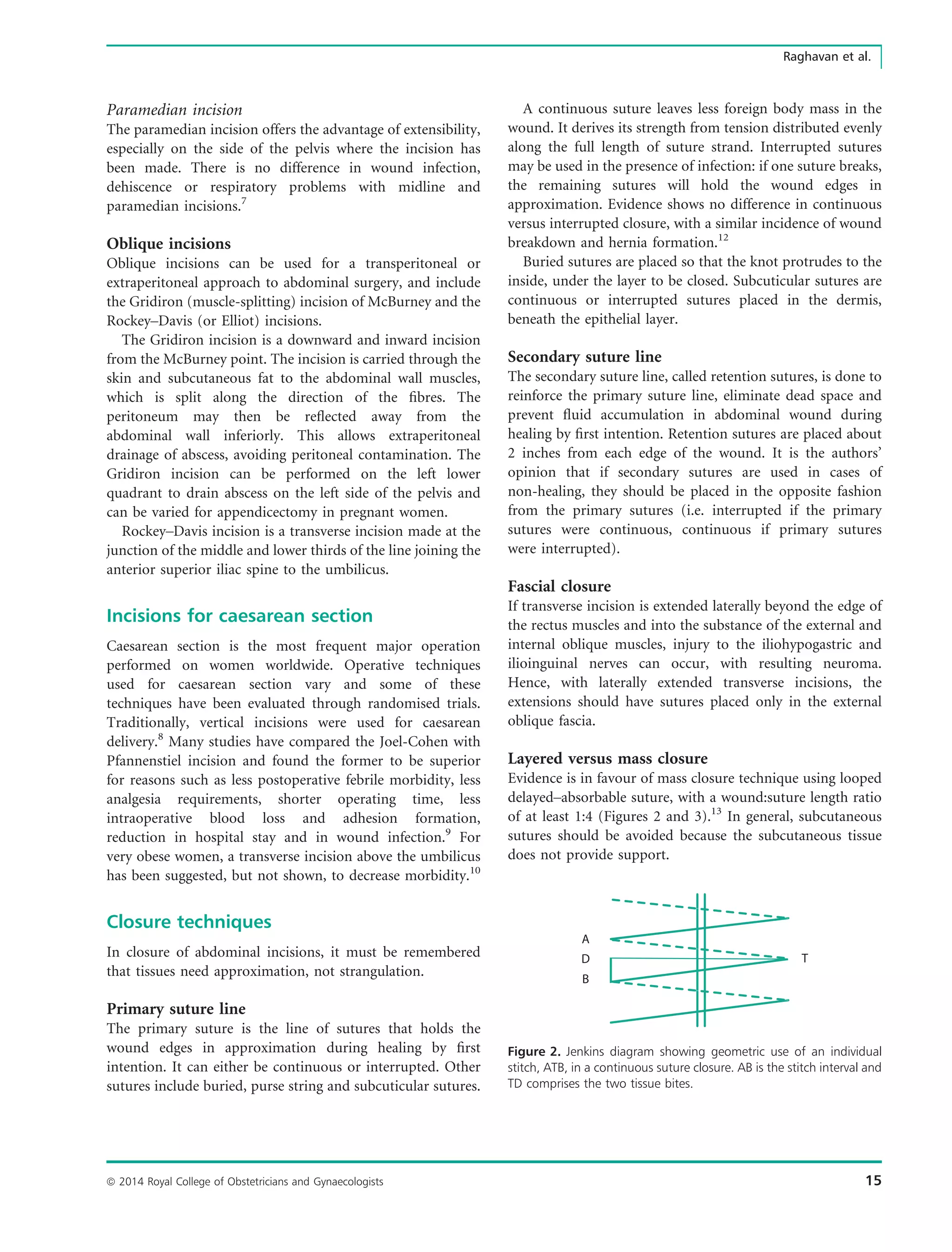 Abdominal incisions | PDF
