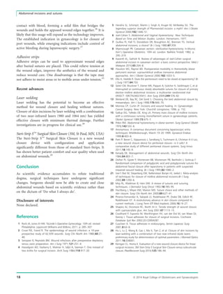 Abdominal incisions | PDF