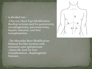 Abdominal incisions | PPTX