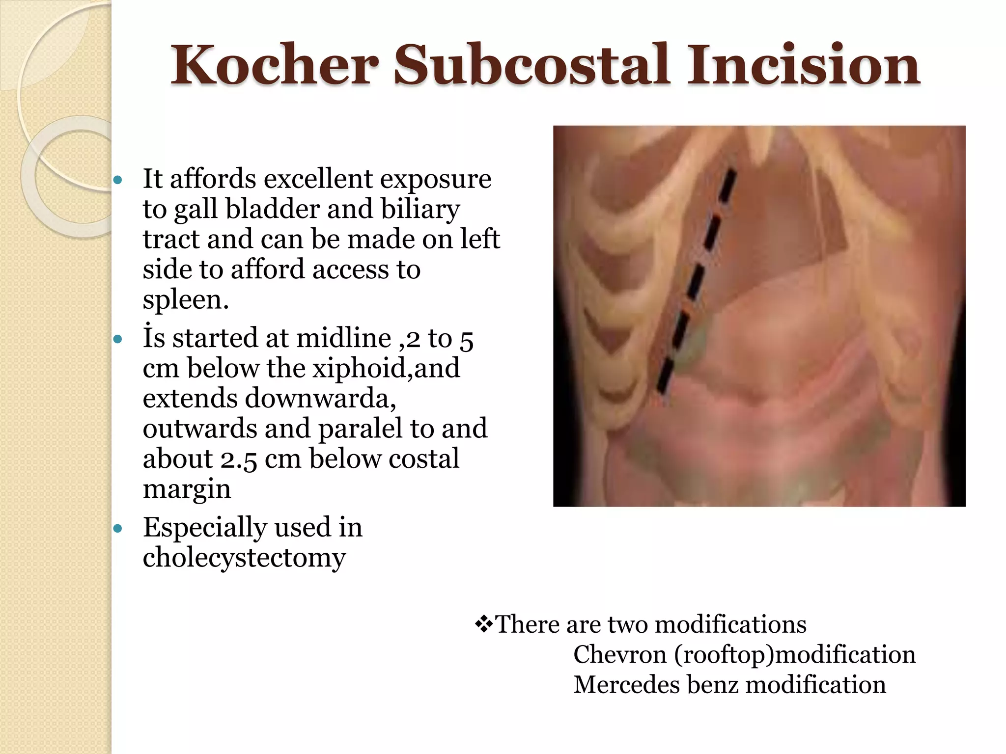 Abdominal incisions | PPTX | Pregnancy | Reproductive Health