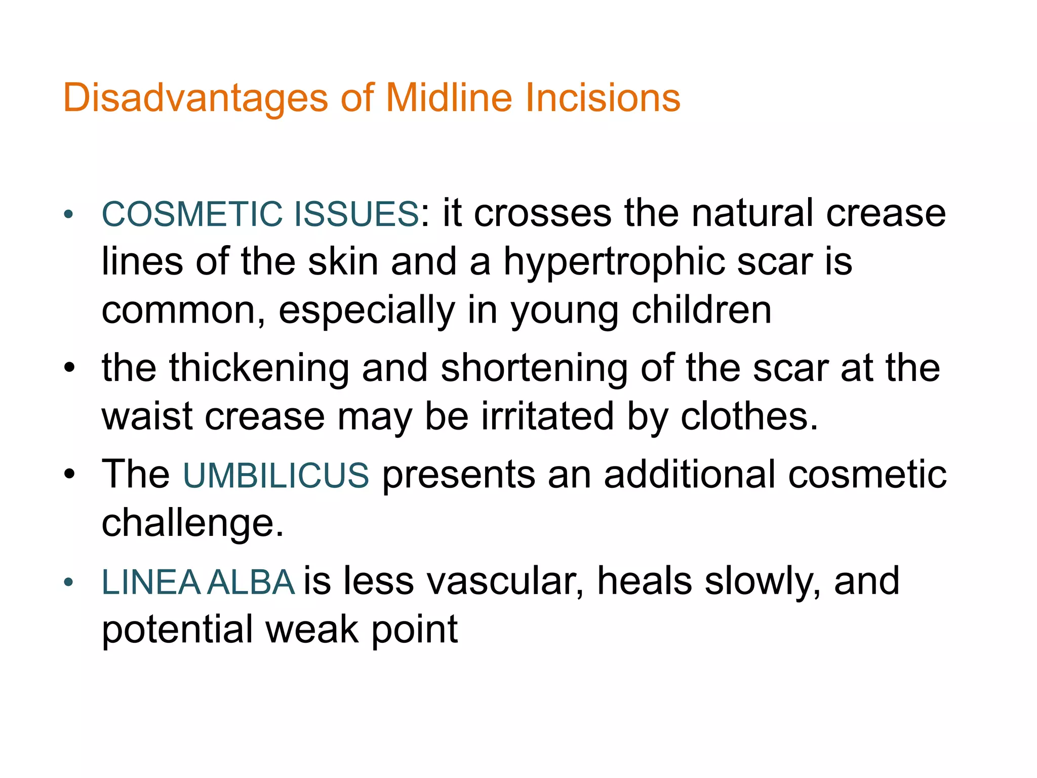 Abdominal wall: incisions and closures | PPTX