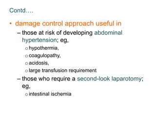 Abdominal wall: incisions and closures | PPTX