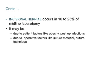 abdominal incisions wall anatomy and other | PDF