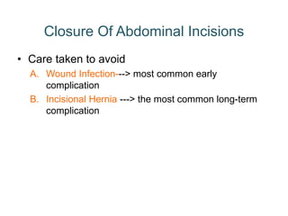 abdominal incisions wall anatomy and other | PDF