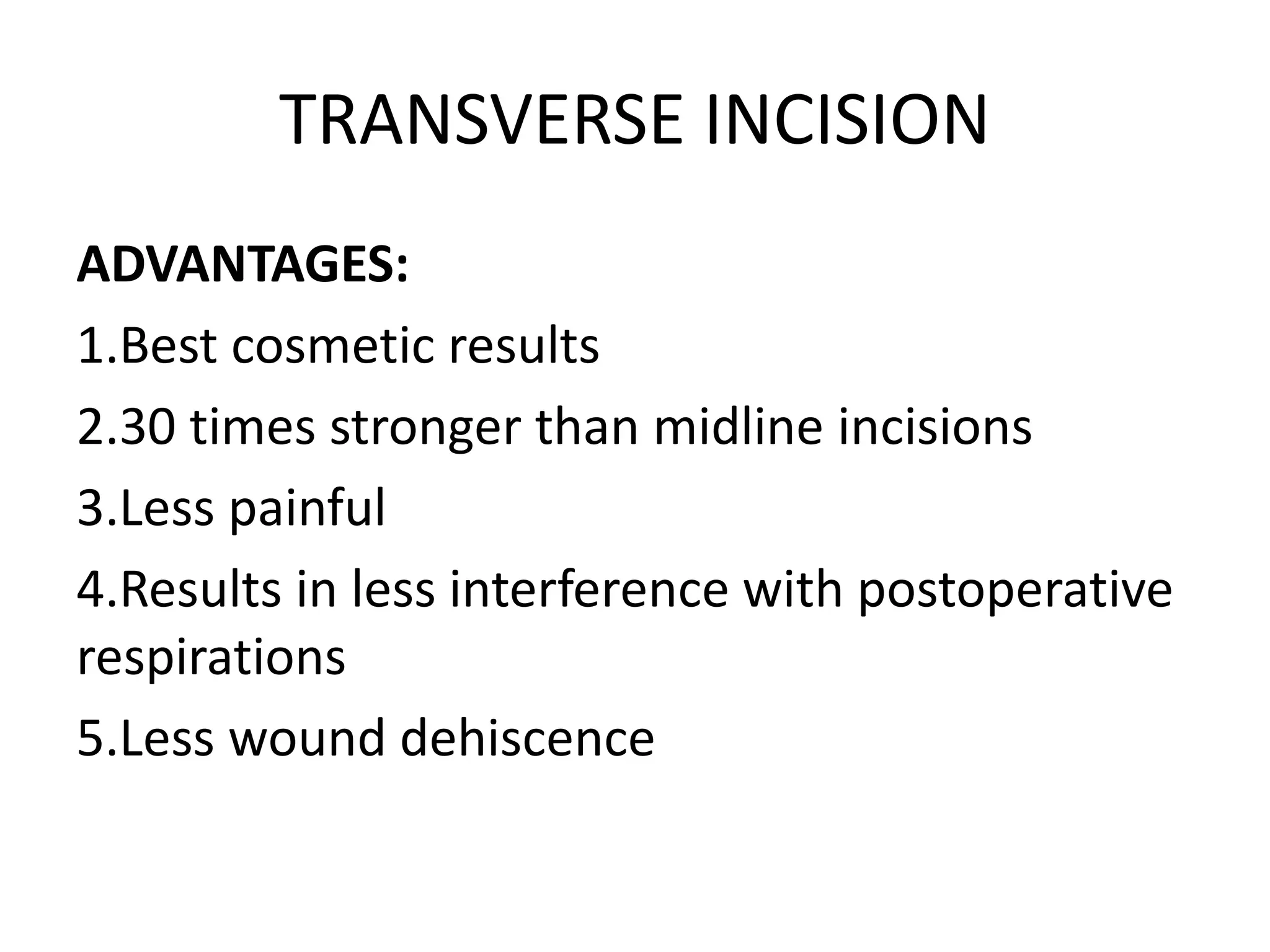 Abdominal incisions | PPTX