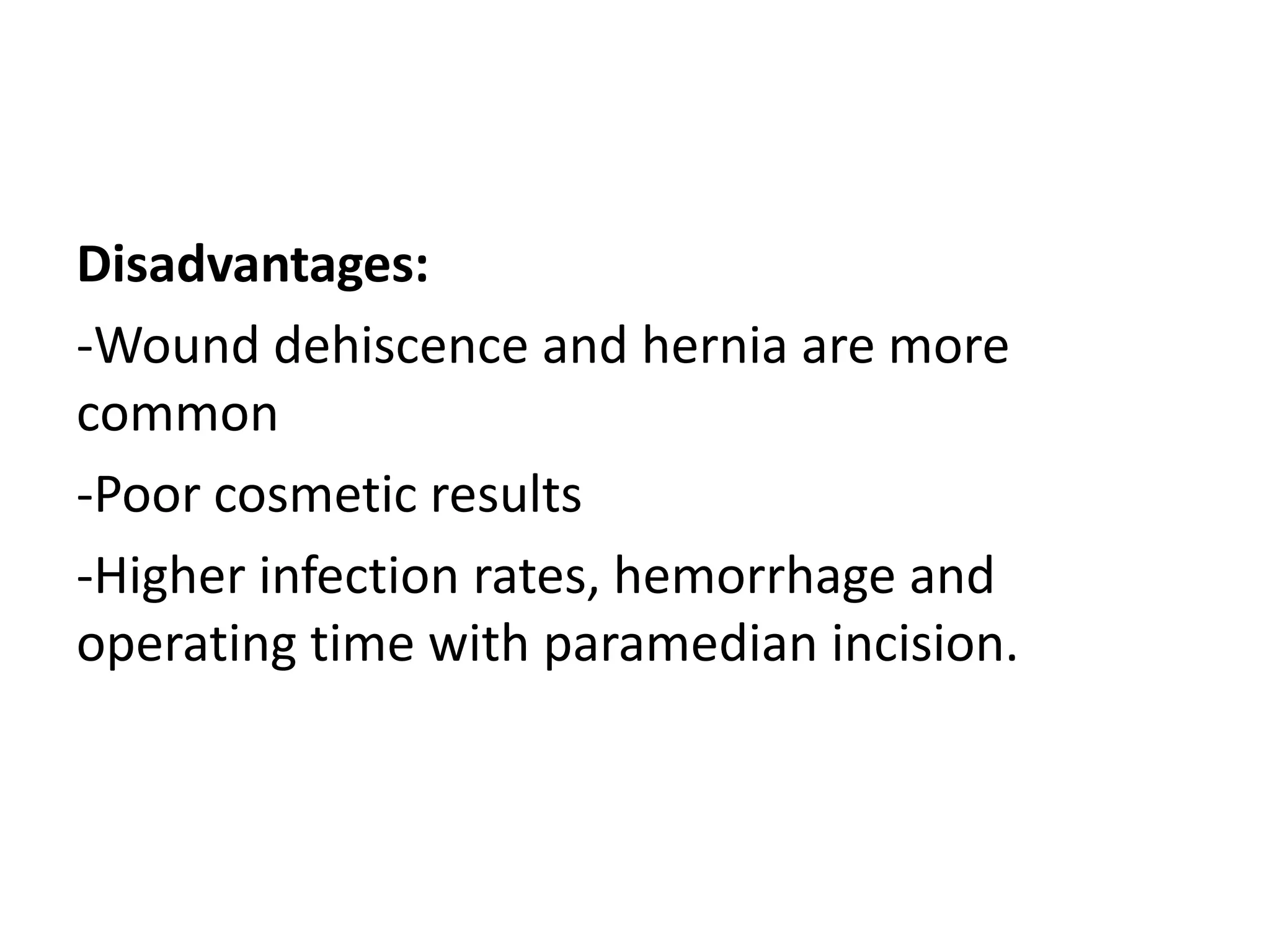 Abdominal incisions | PPTX