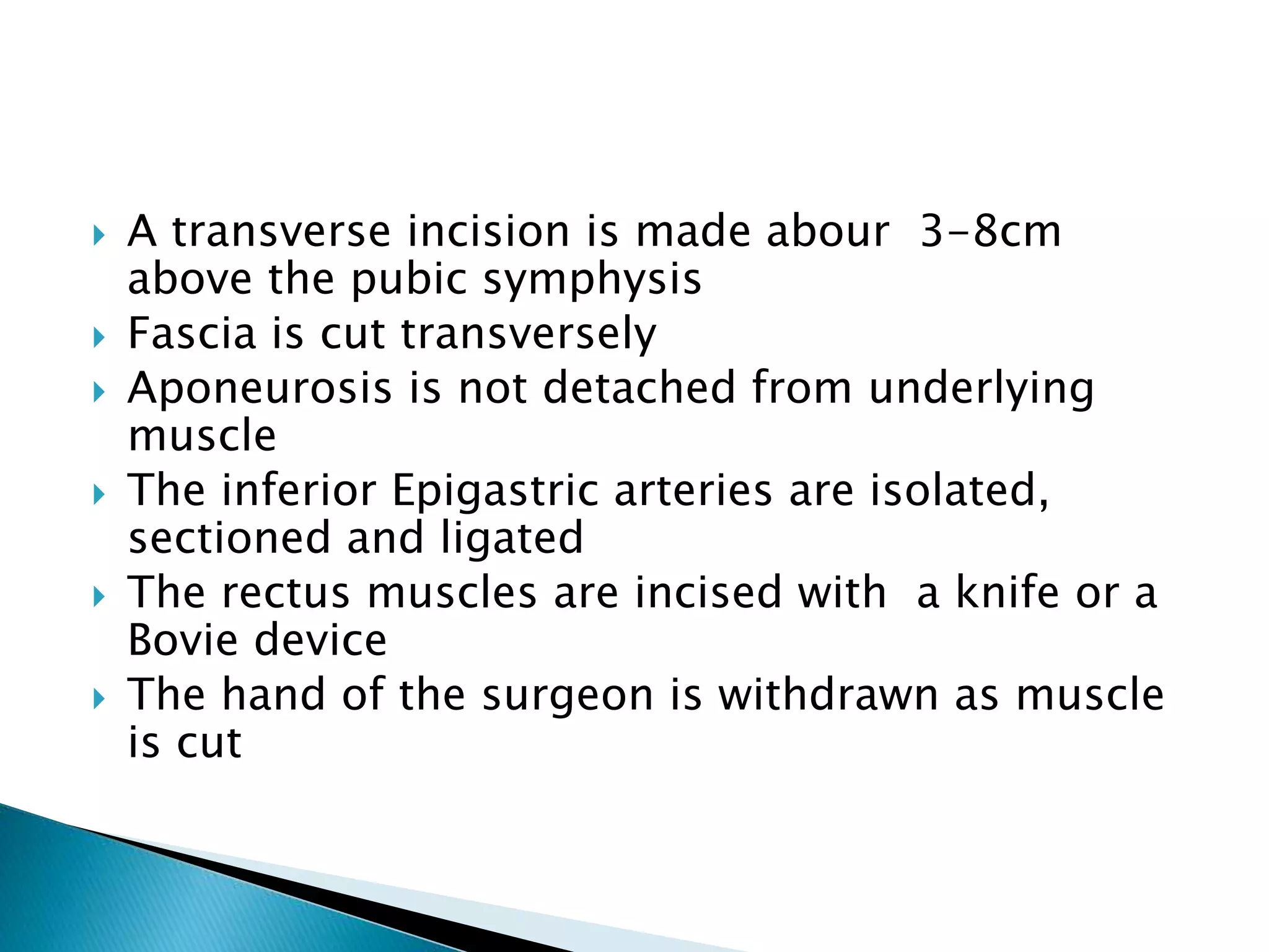 Abdominal incisions | PPTX