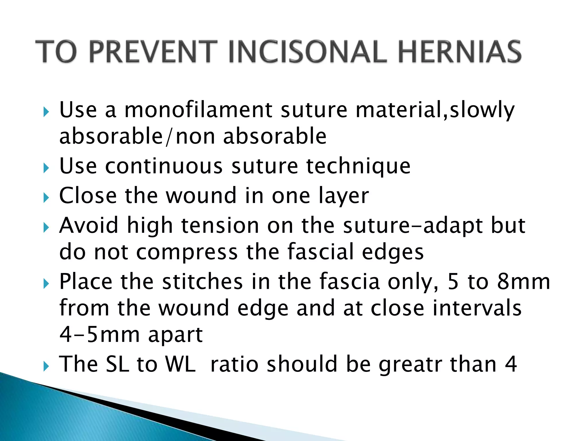 Abdominal incisions | PPTX
