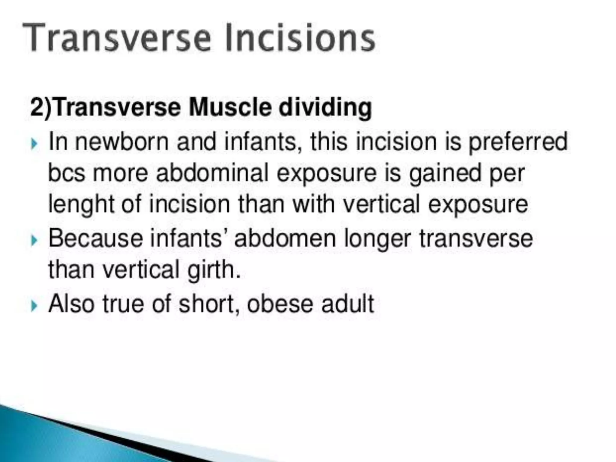Abdominal incisions | PPTX