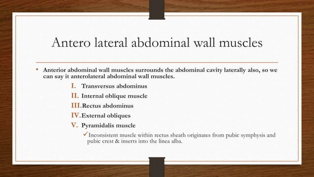 Abdominal incisions | PPT