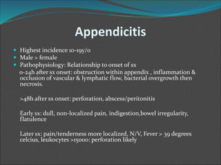 Peritonitis (acute and chronic pancreatitis) .ppt | Free Download