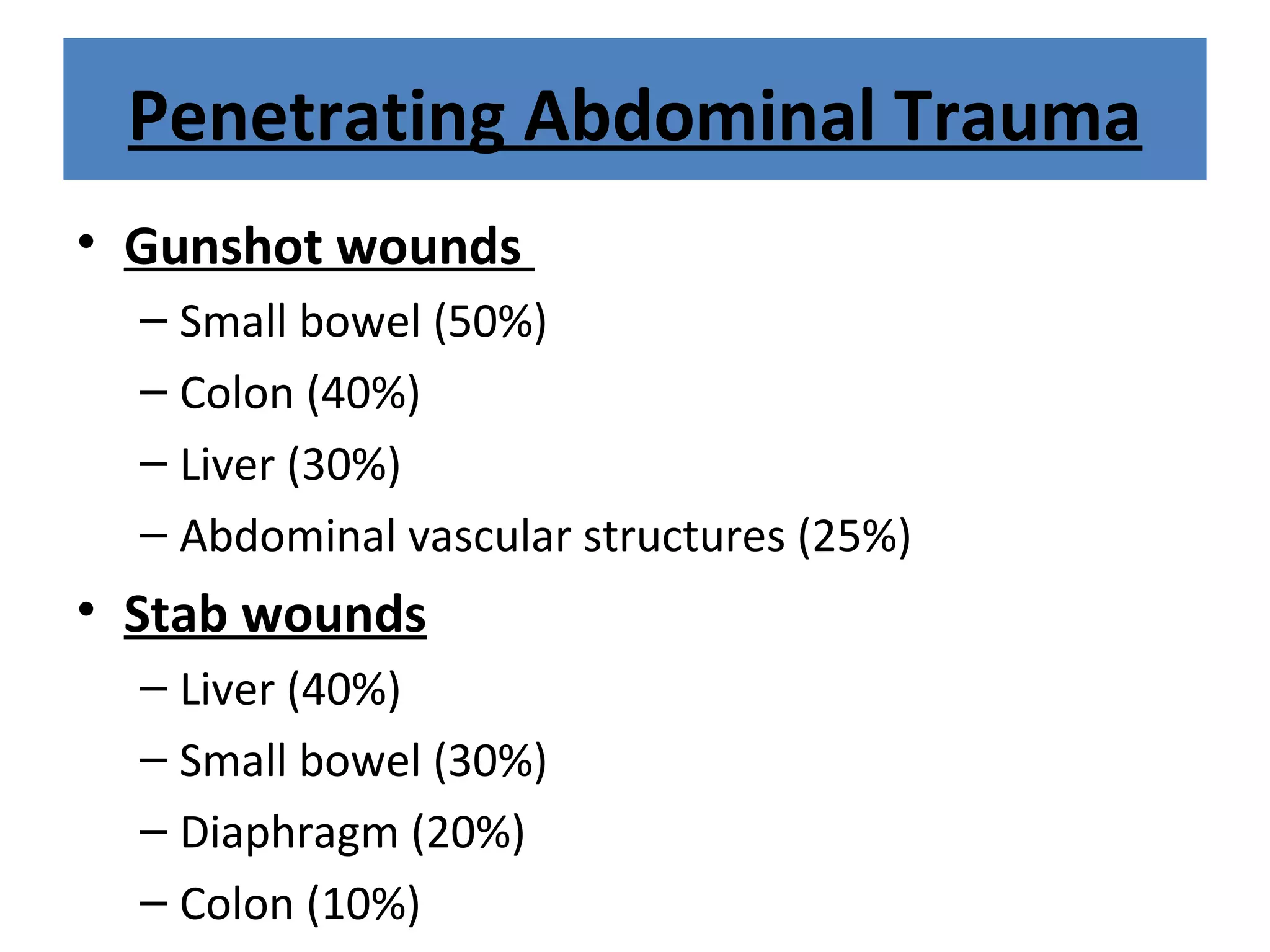 Abdominal injuries | PPT