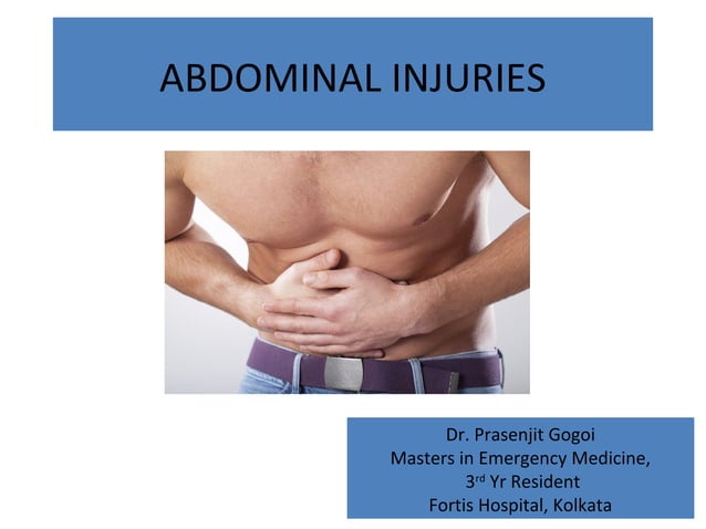 Abdominal injuries | PPT