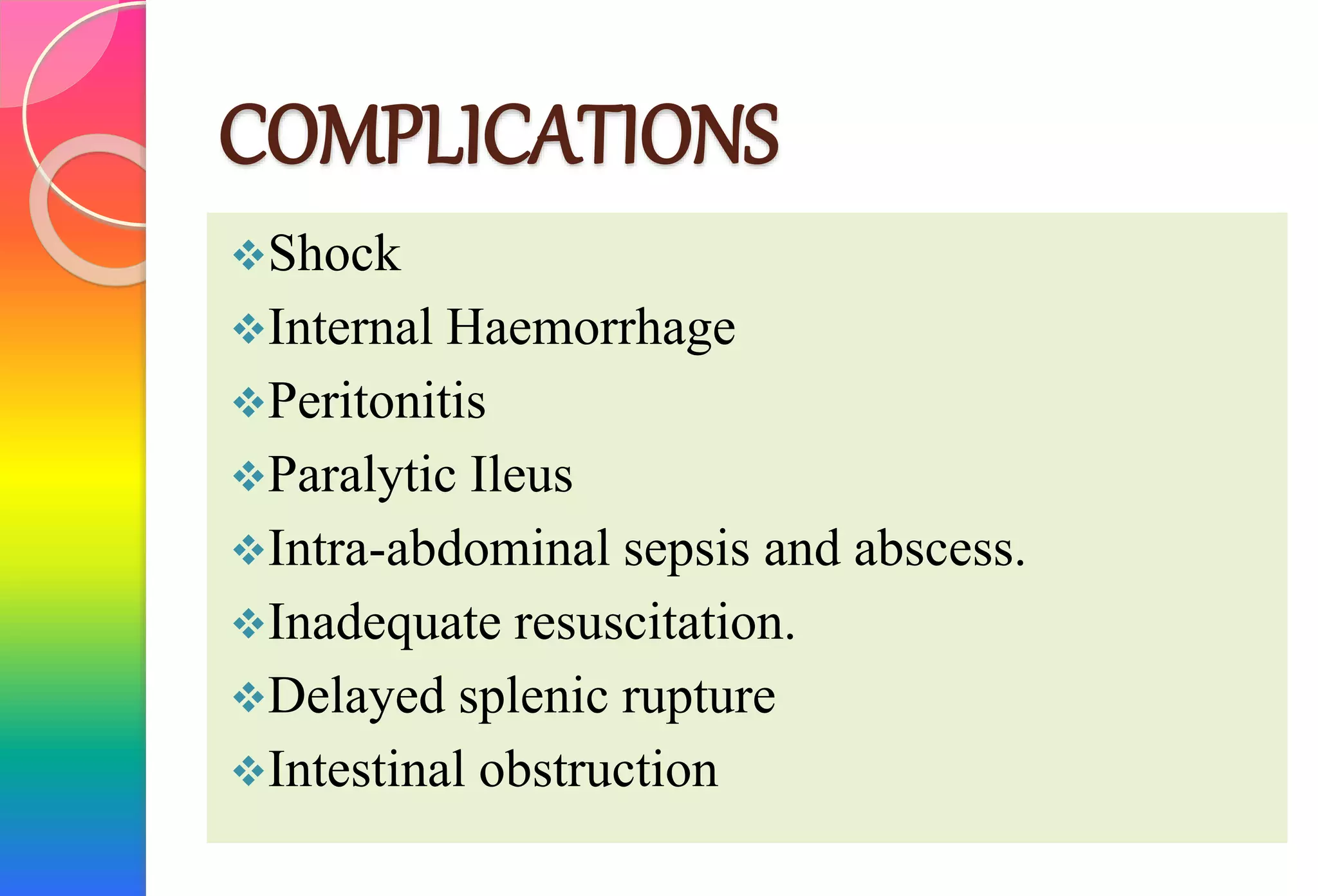 Abdominal injury | PPTX