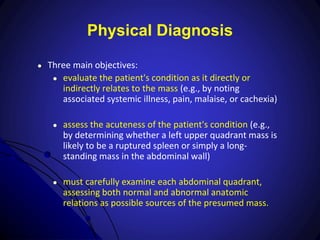 Abdominal mass .pptx
