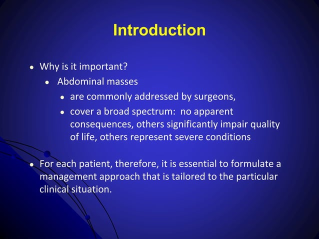 Abdominal mass .pptx