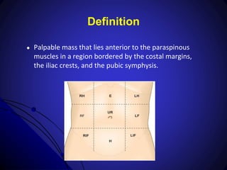 Abdominal mass .pptx