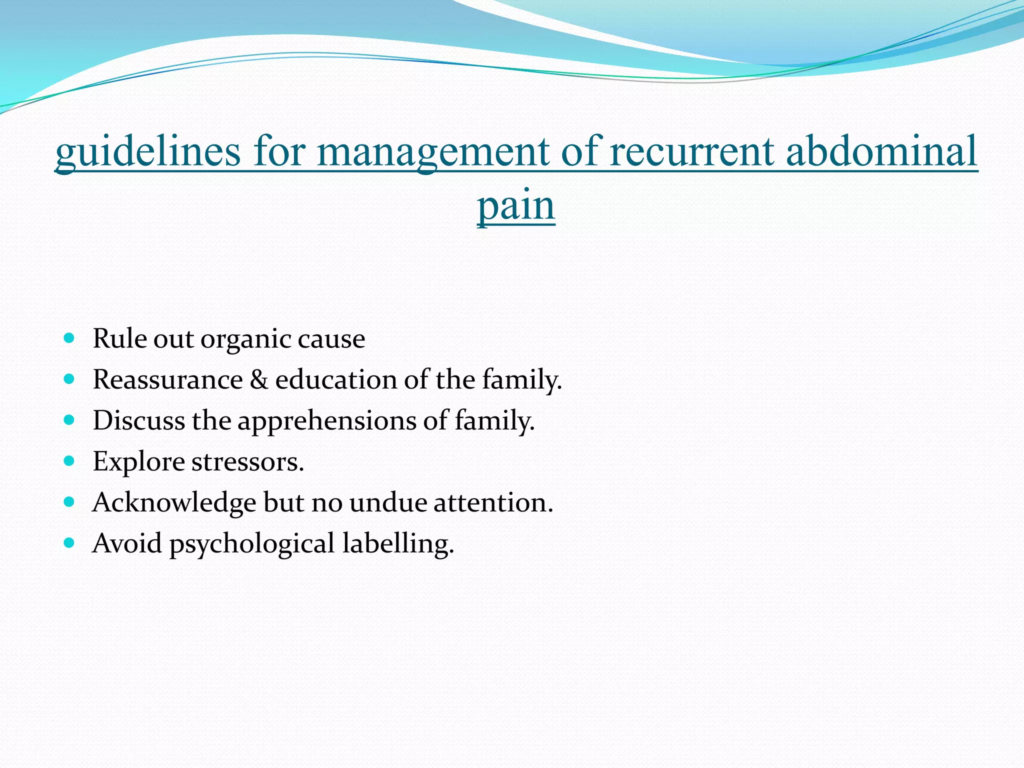 Abdominal pain | PPTX | Digestive Disorders | Diseases and Conditions