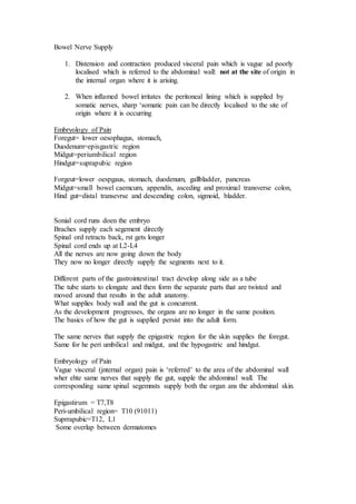 Abdominal pain | DOCX