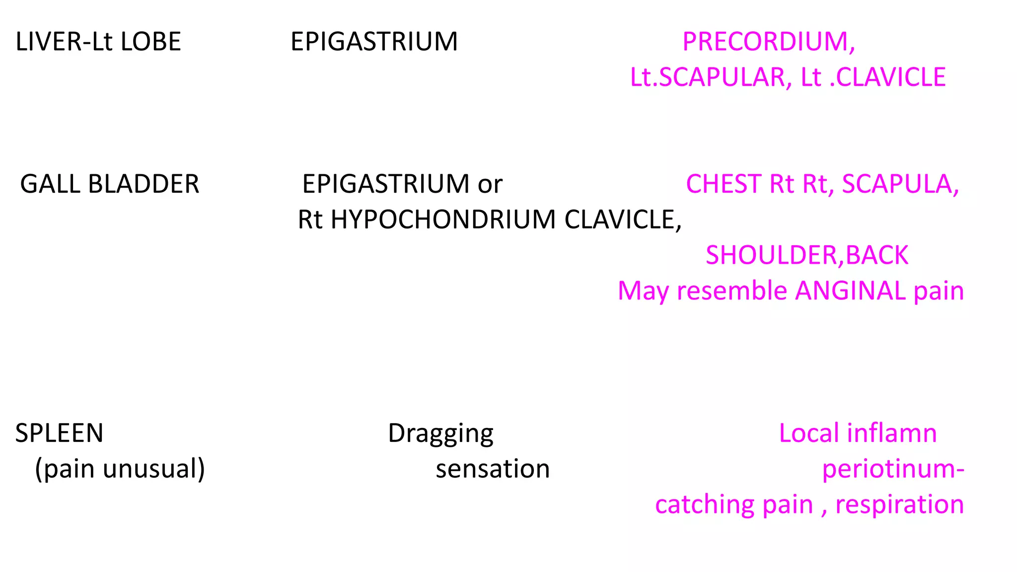 Abdominal pain - a brief study | PPTX