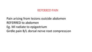 Abdominal pain - a brief study | PPTX | Digestive Disorders | Diseases ...