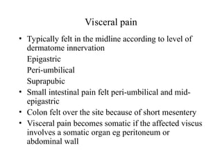 abdominalpain.ppt Focusing on acute abdominal pain in its causes. | PPT