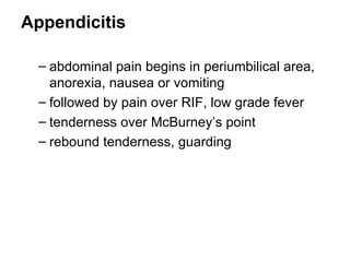 Abdominal Pain Intestines | PPT