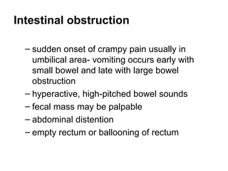 Abdominal Pain Intestines | PPT