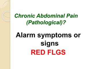 Abdominal pain hot or not | PPTX