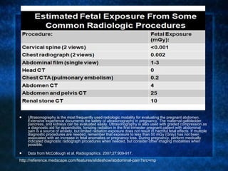 Abdominal pain in pregnancy | PPT