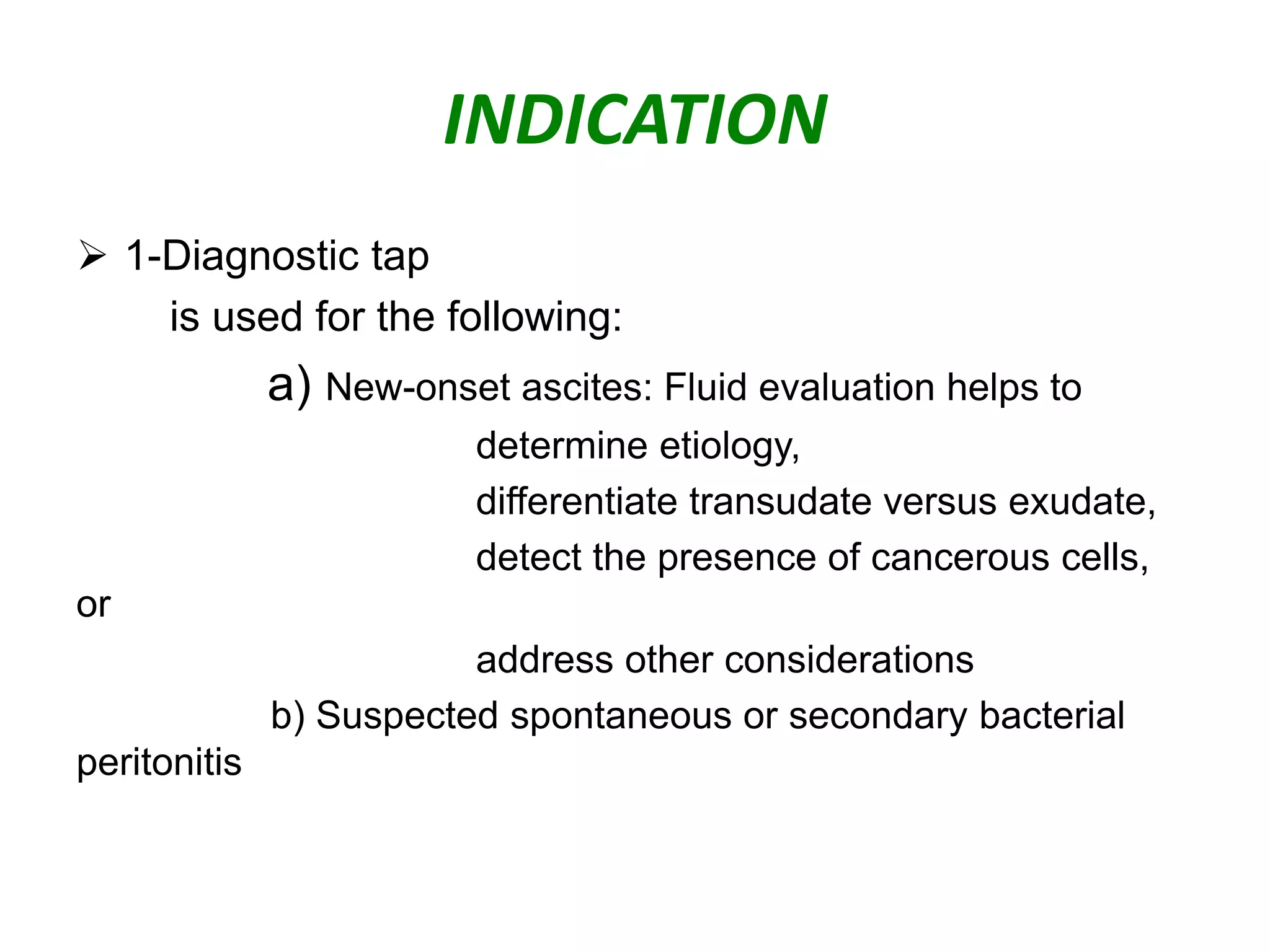 Abdominal paracentesis | PPTX