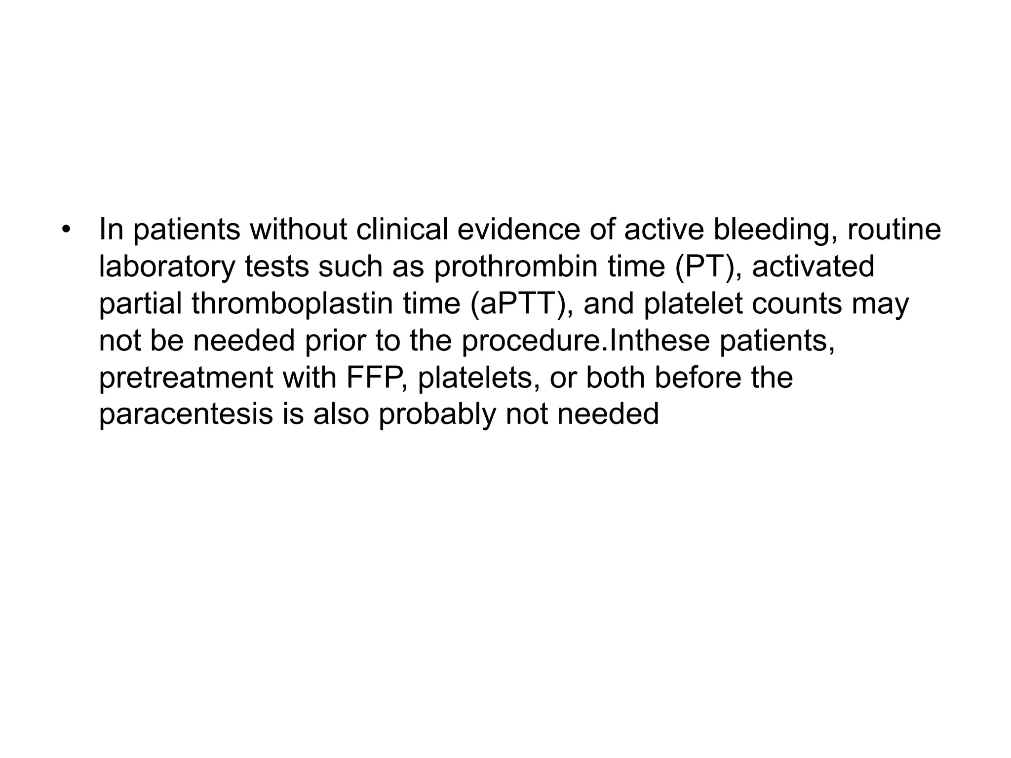 Abdominal paracentesis | PPTX