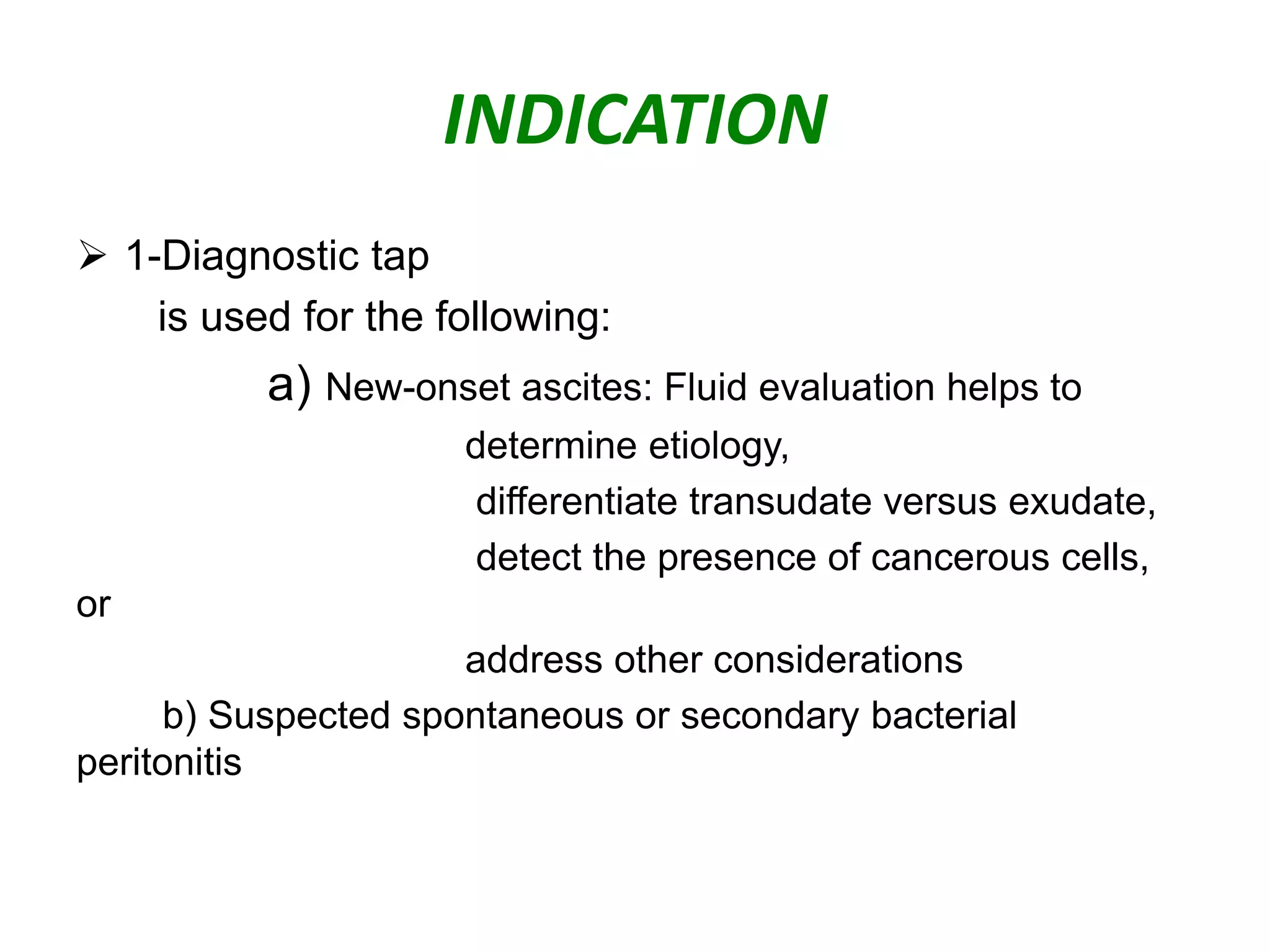 Abdominal paracentesis | PPTX