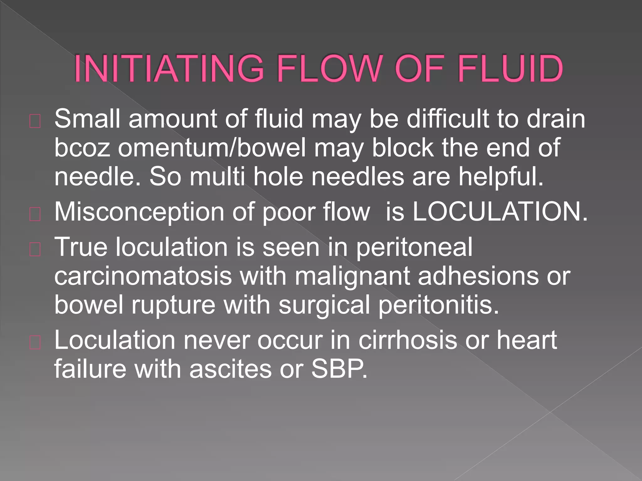 Abdominal paracentesis | PPTX
