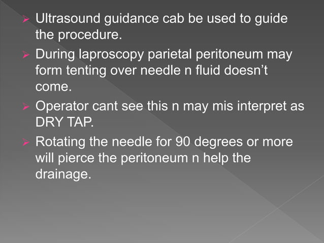 Abdominal paracentesis | PPT