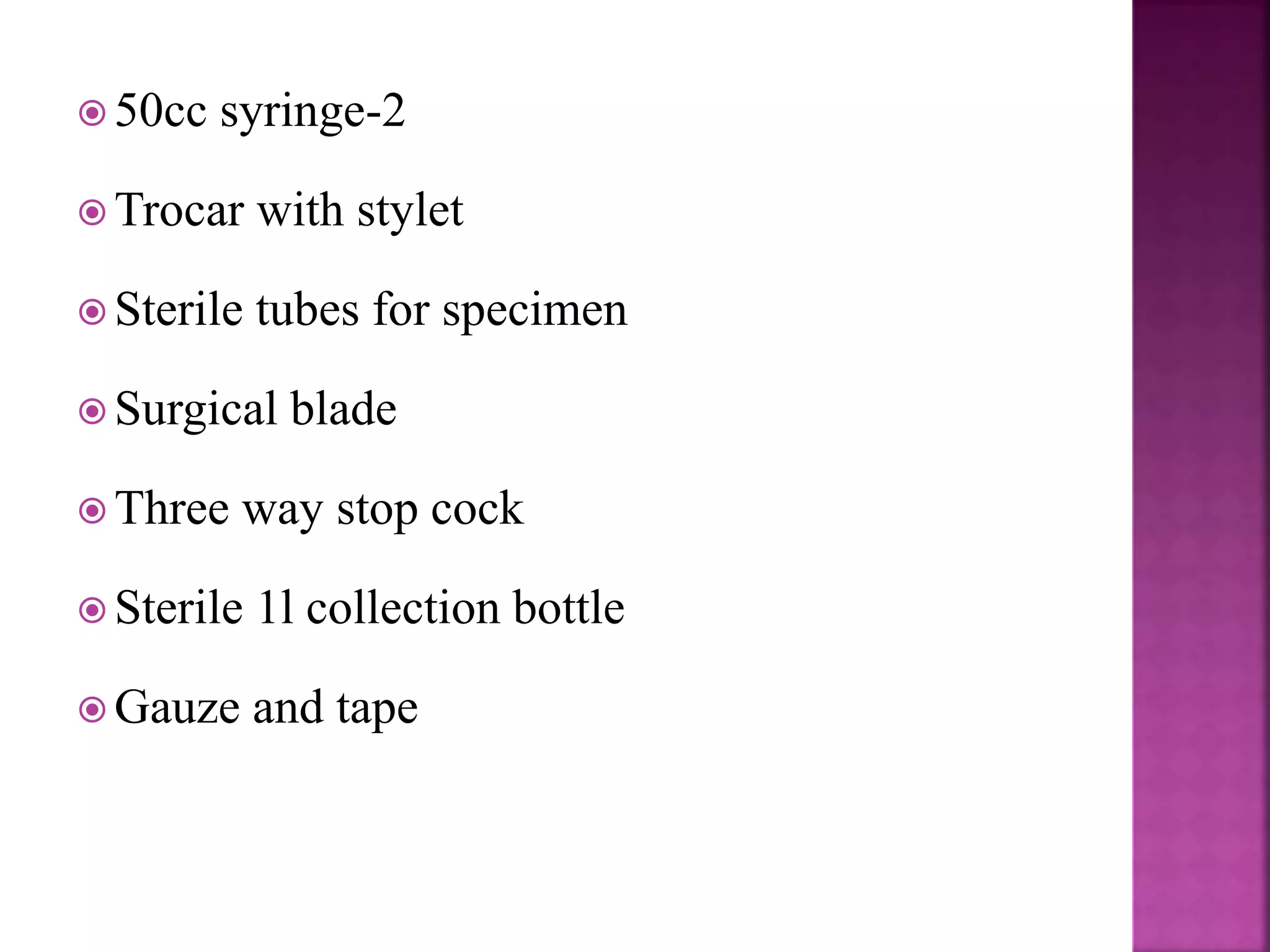 Abdominal paracentesis | PPTX