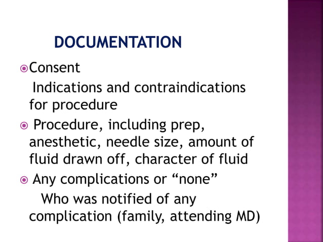 Abdominal paracentesis | PPTX | Lung and Respiratory Health | Diseases ...