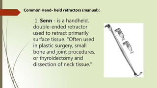 Abdominal retractor | PPTX