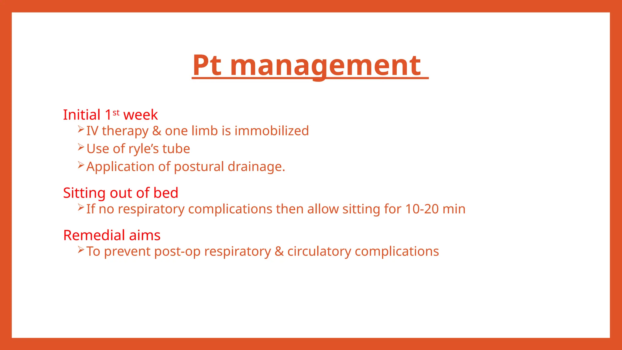 Abdominal surgeries physiotherapy management | PPTX