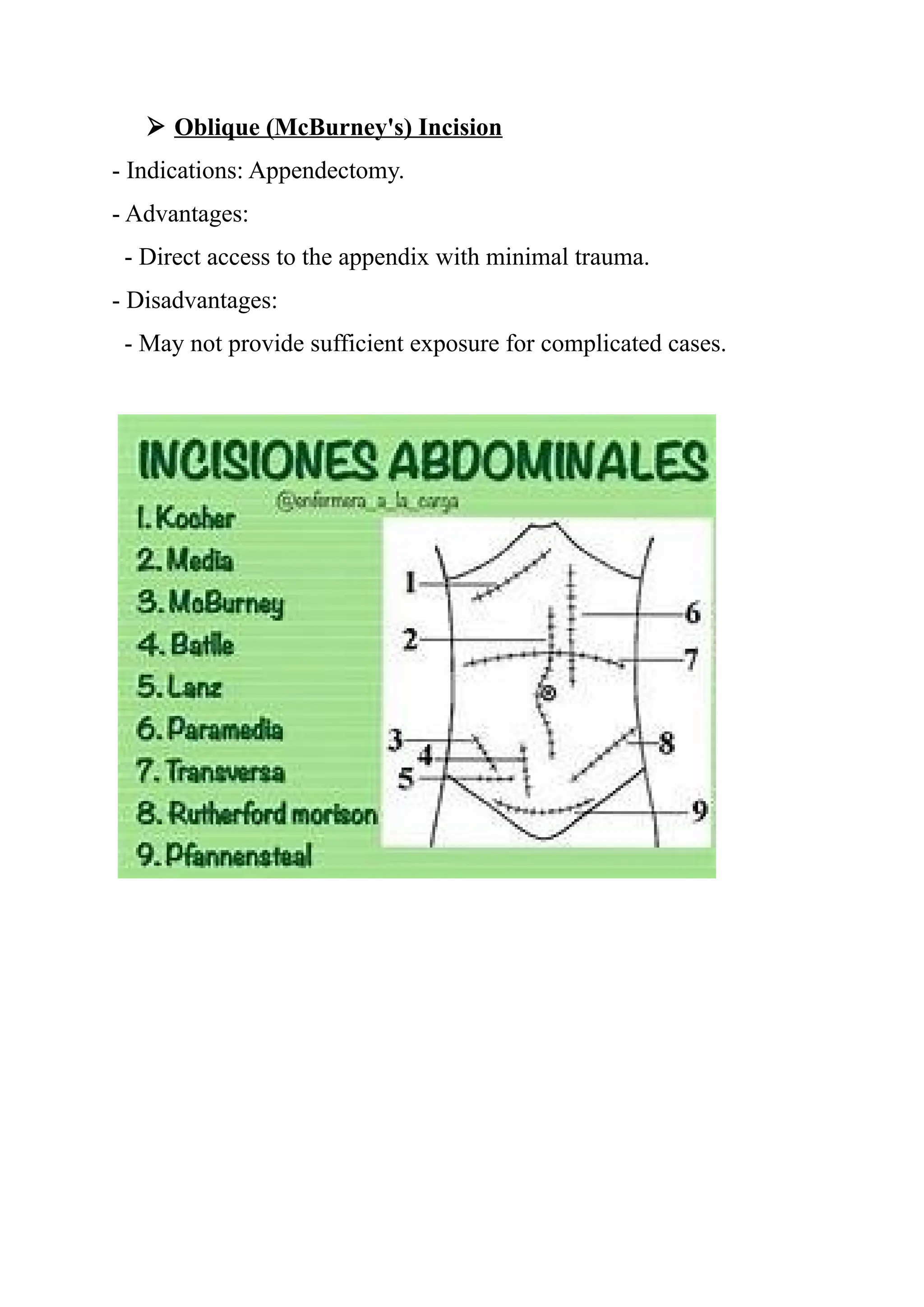 abdominal surgical incisions - general surgery.docx