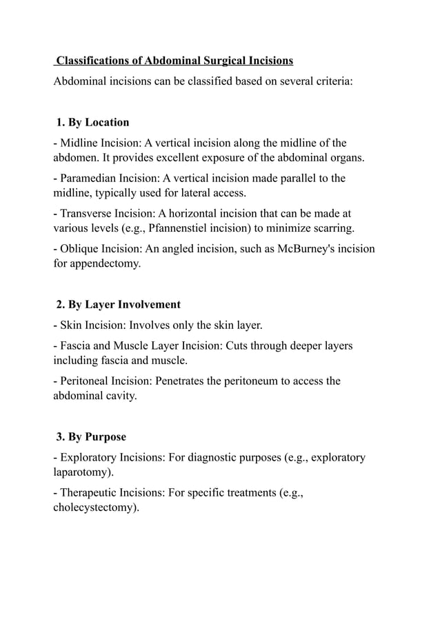 abdominal surgical incisions - general surgery.docx