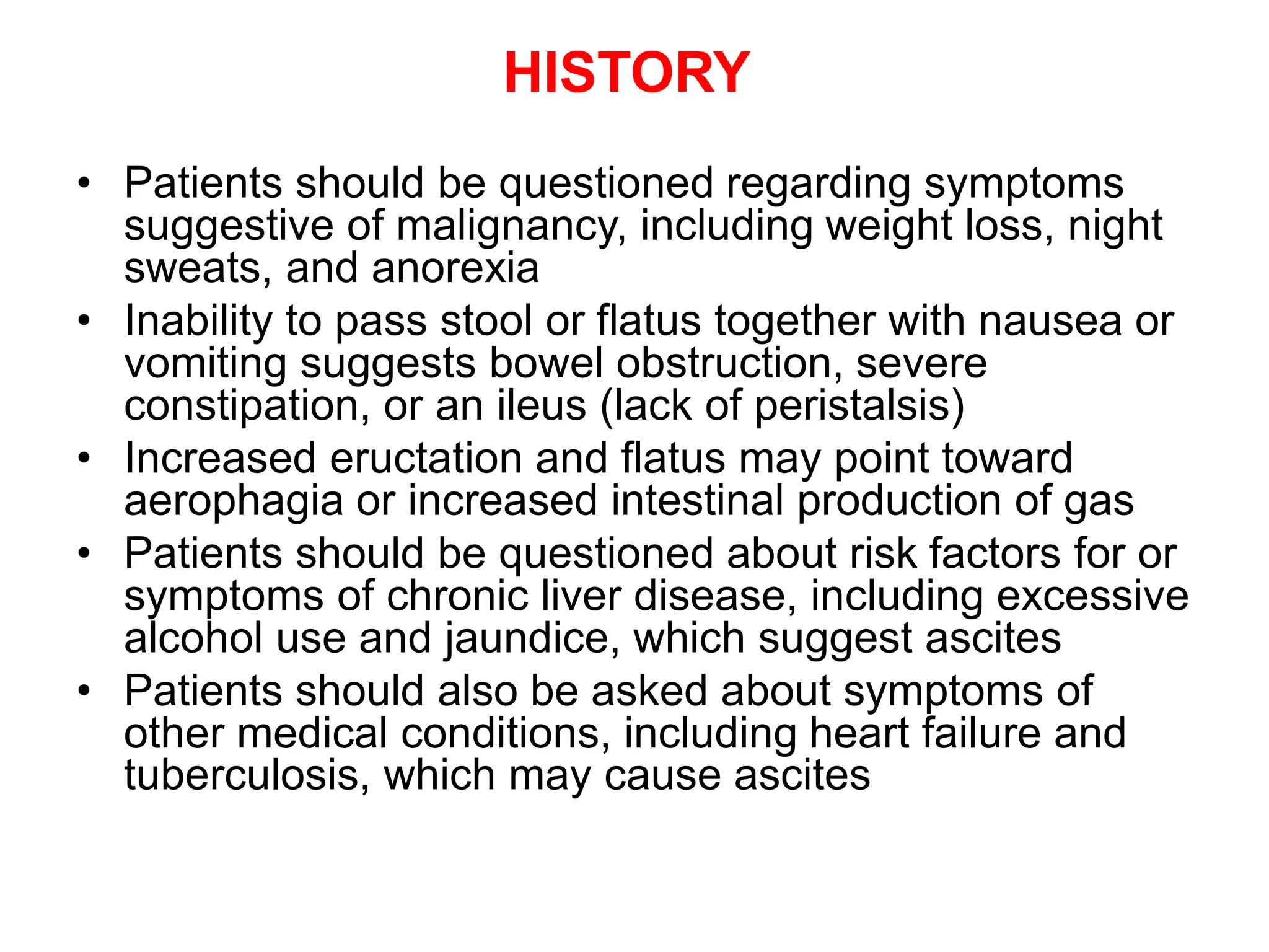 approach to ascites and abdominal swelling | PPTX