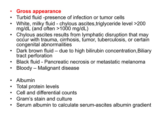 approach to ascites and abdominal swelling | PPTX | Digestive Disorders ...