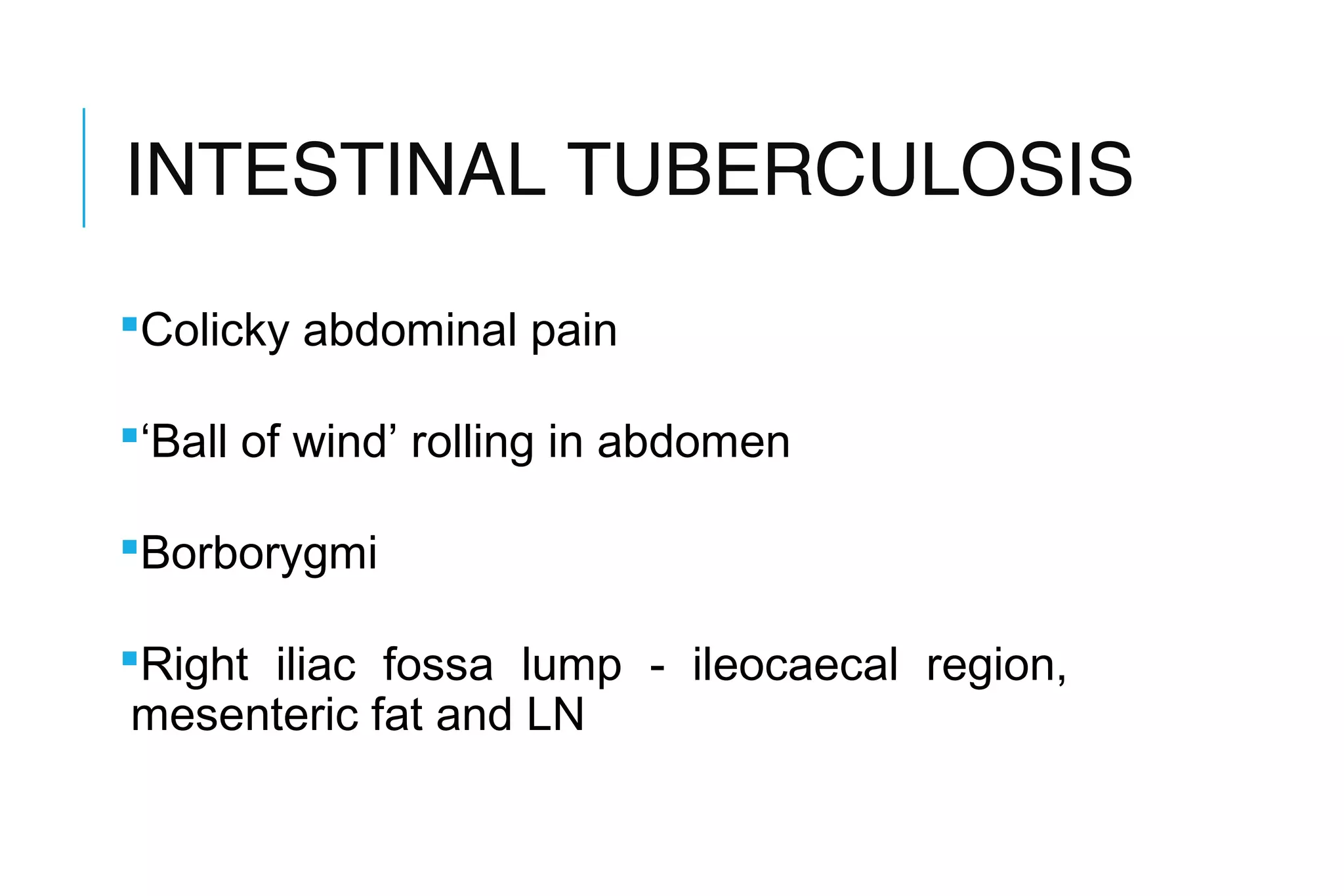 Abdominal tuberculosis | PPT