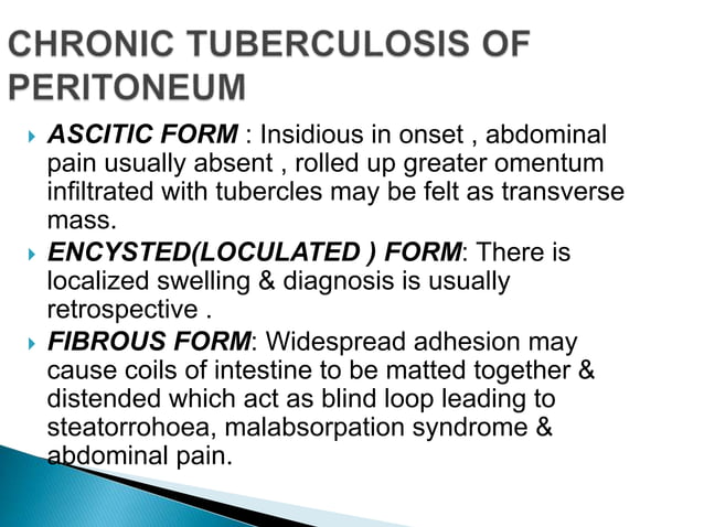 GASTROINTESTINAL TUBERCULOSIS ABDOMINAL TUBERCULOSIS | PPT