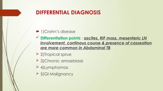 Abdominal Tuberculosis Types and Treatment | PPTX