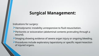ABDOMINAL TRAUMA-1.pptx234678954336 I ottr | PPTX